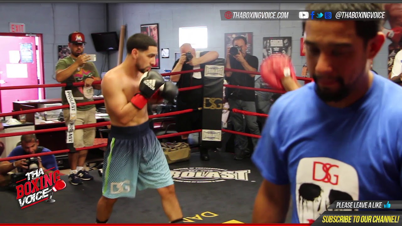 🔥Danny Garcia, Angel and Erick Garcia doing pad work and target ...
