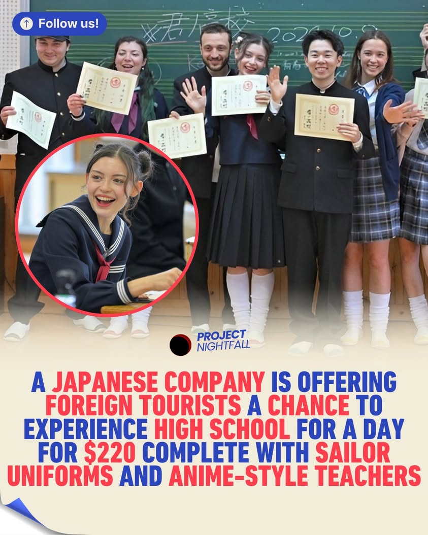Japan is now letting tourists live out their anime school dreams for ...
