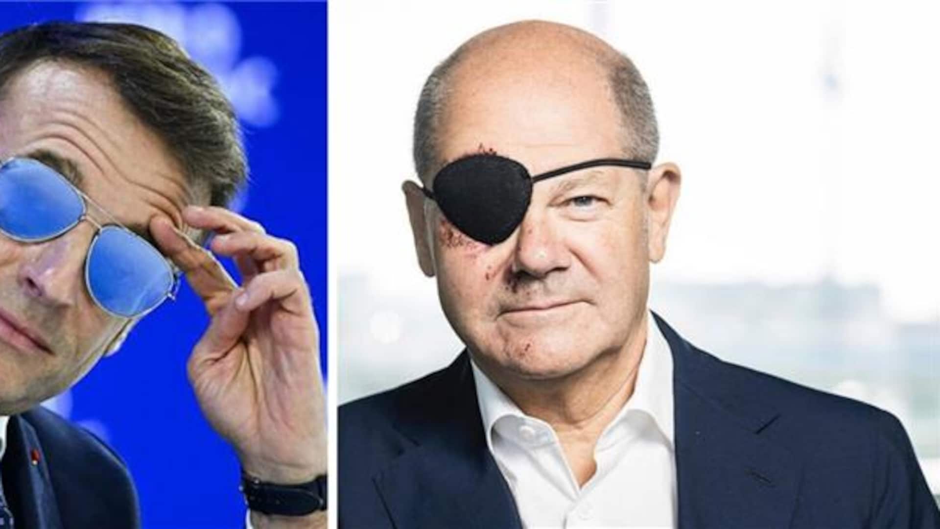 Wegen Sonnenbrille und Augenklappe: Internet macht sich über Scholz lustig