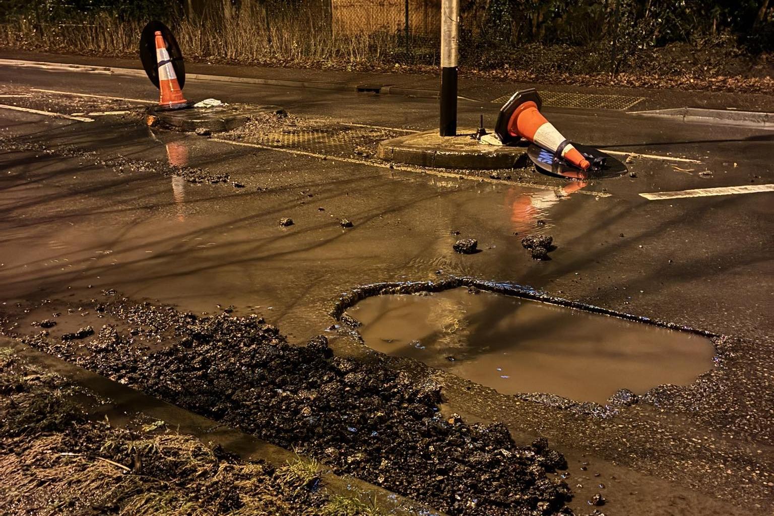 Hassocks man shares photo of ‘monster’ pothole on popular route in ...
