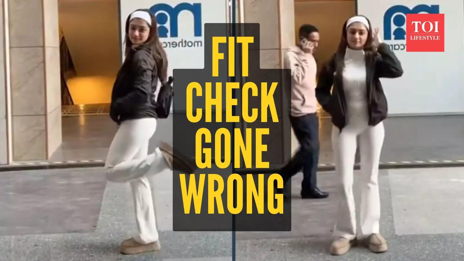 Watch: Indian influencer snaps at pedestrian's 'civic sense' during ...