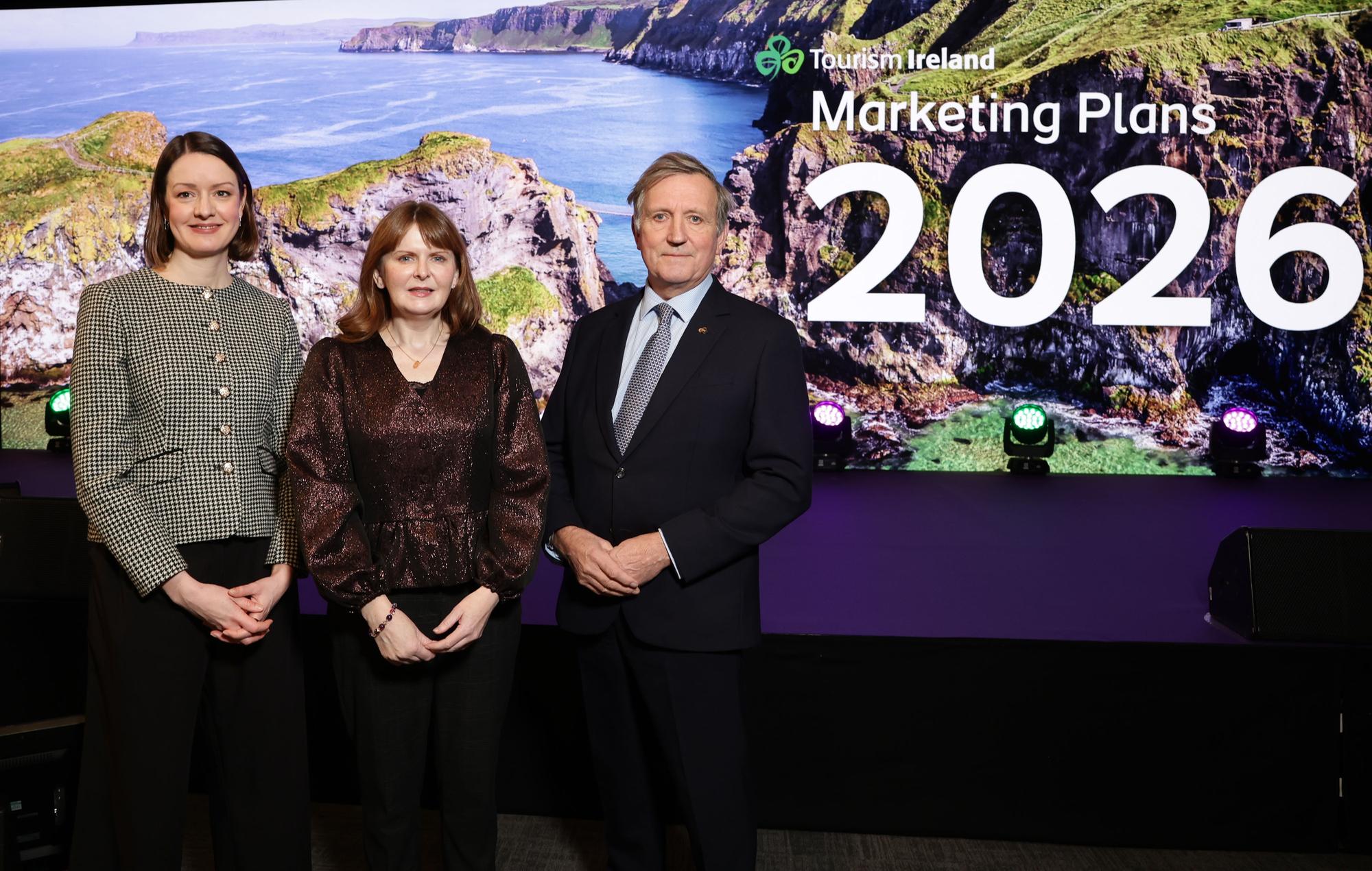 Tourism Ireland launches 2026 marketing plans