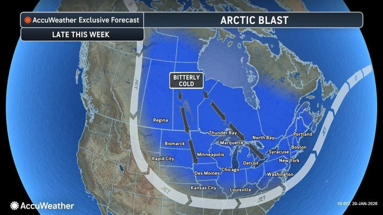 Major snowstorm, bitter cold headed to Salisbury, Ocean City this week