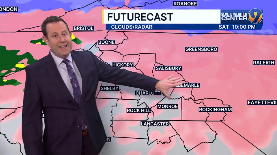 Thursday morning's forecast with meteorologist Keith Monday