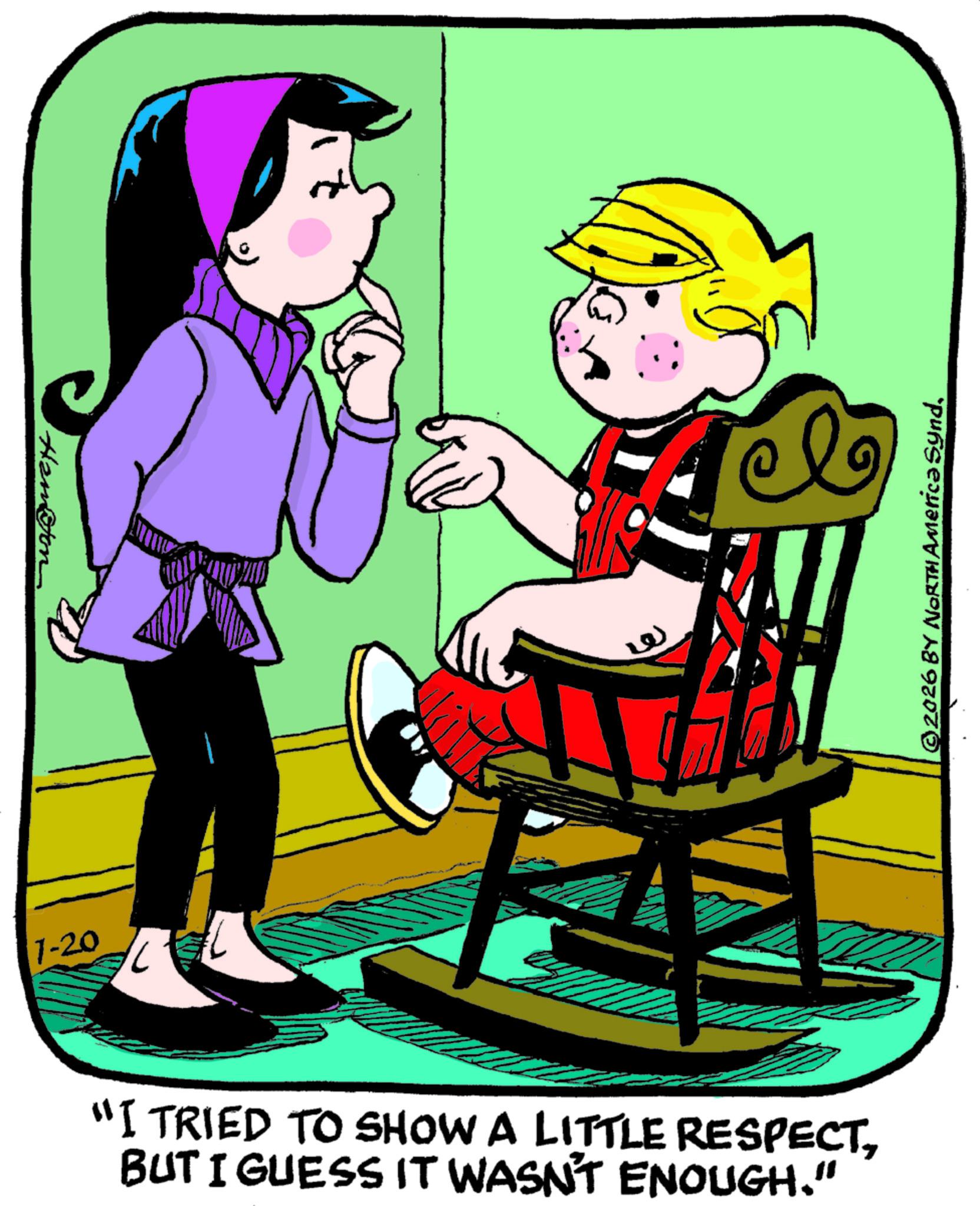Dennis the Menace by H Ketcham, M Hamilton & R Ferdinand