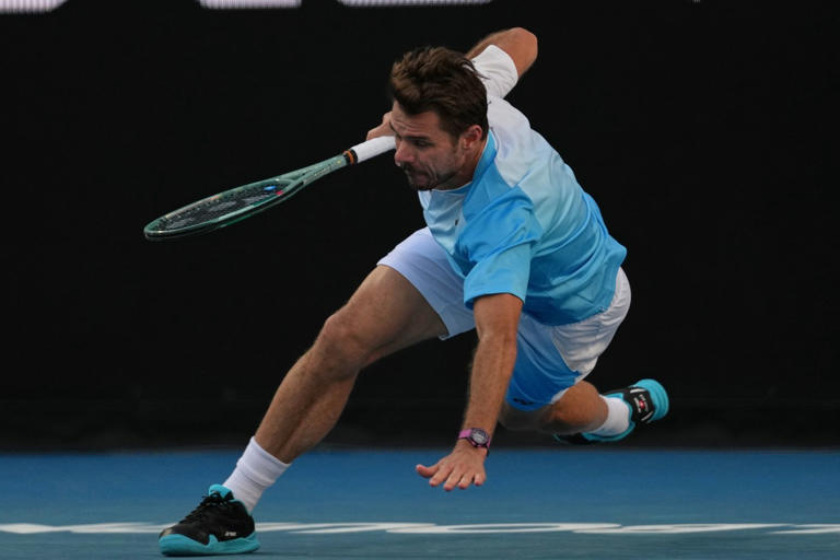 Wawrinka, 40, makes Grand Slam history by reaching the third round in ...