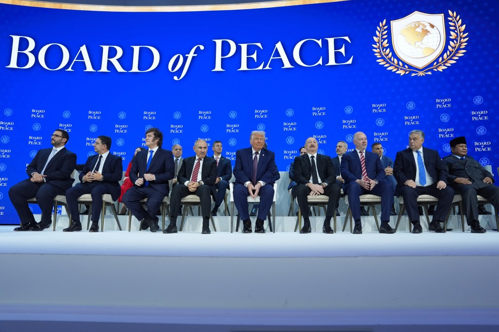 Trump unveils 'Board of Peace' in Davos ceremony, claims Gaza war 'down ...