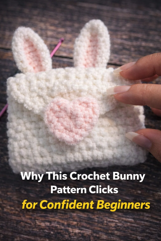 Why this crochet bunny pattern clicks for confident beginners