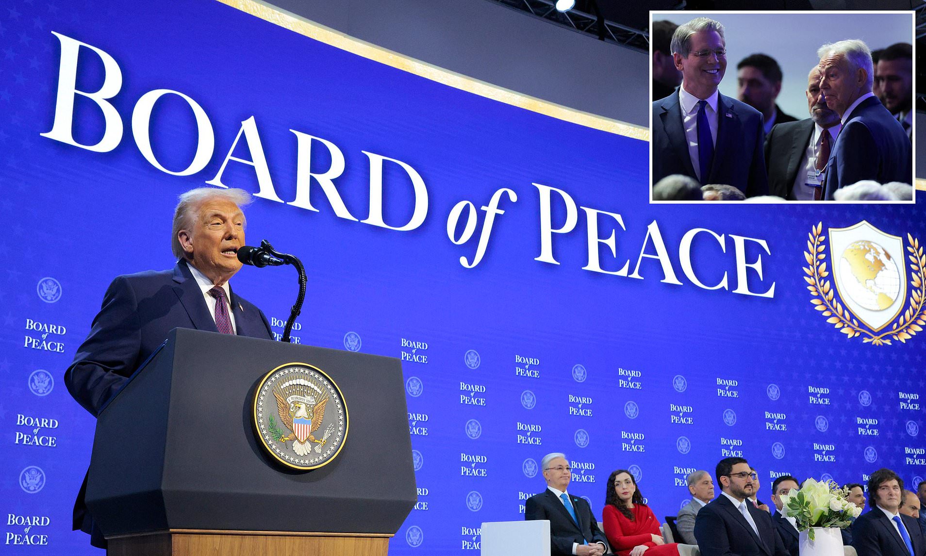 Tony Blair joins Trump's cast of international strongmen on the Board ...