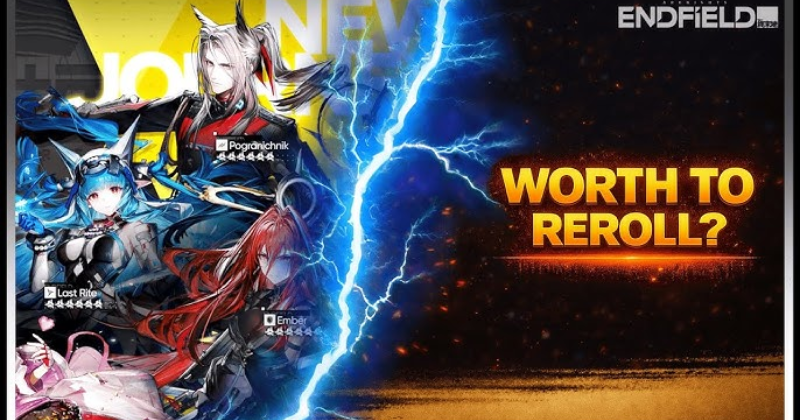 How to restart and reroll efficiently in Arknights: Endfield