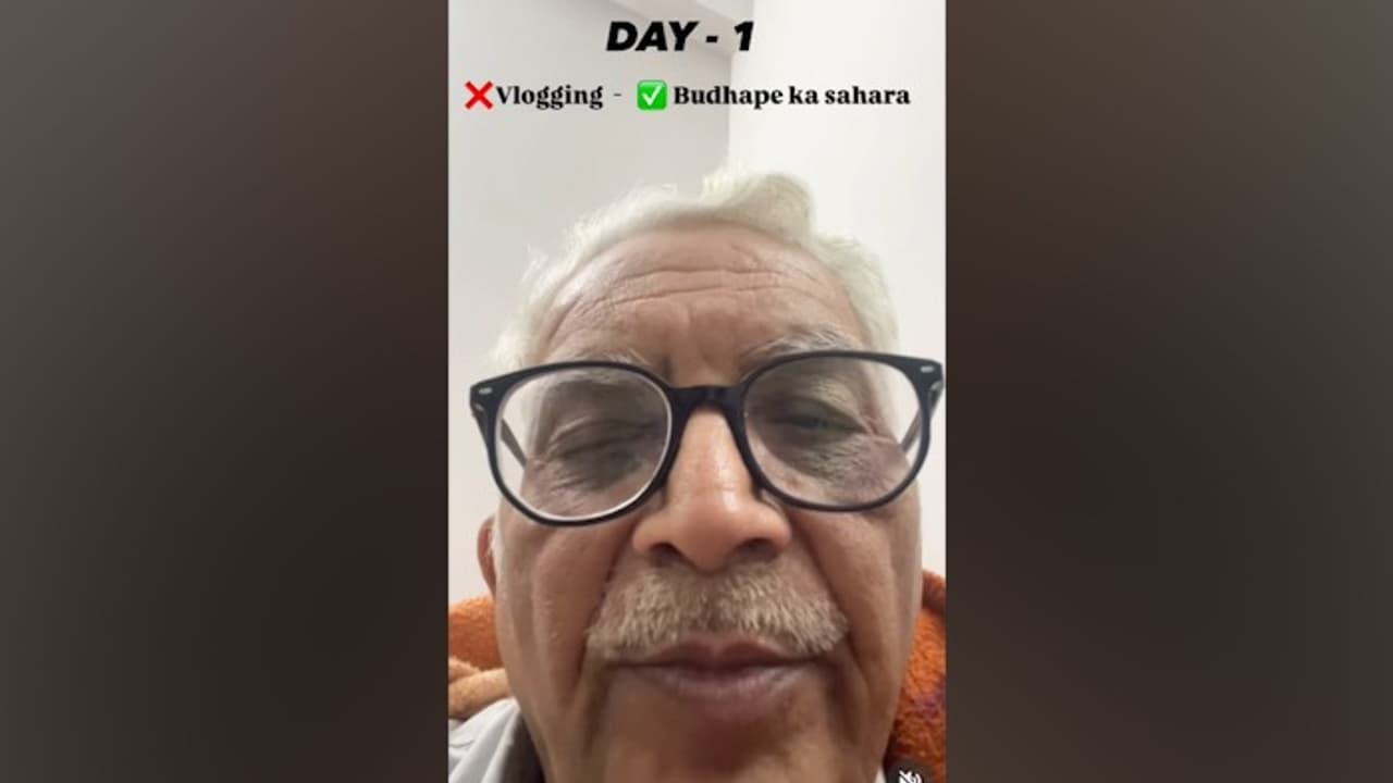 Viral video: 70‑year‑old UP man becomes internet sensation with first ...