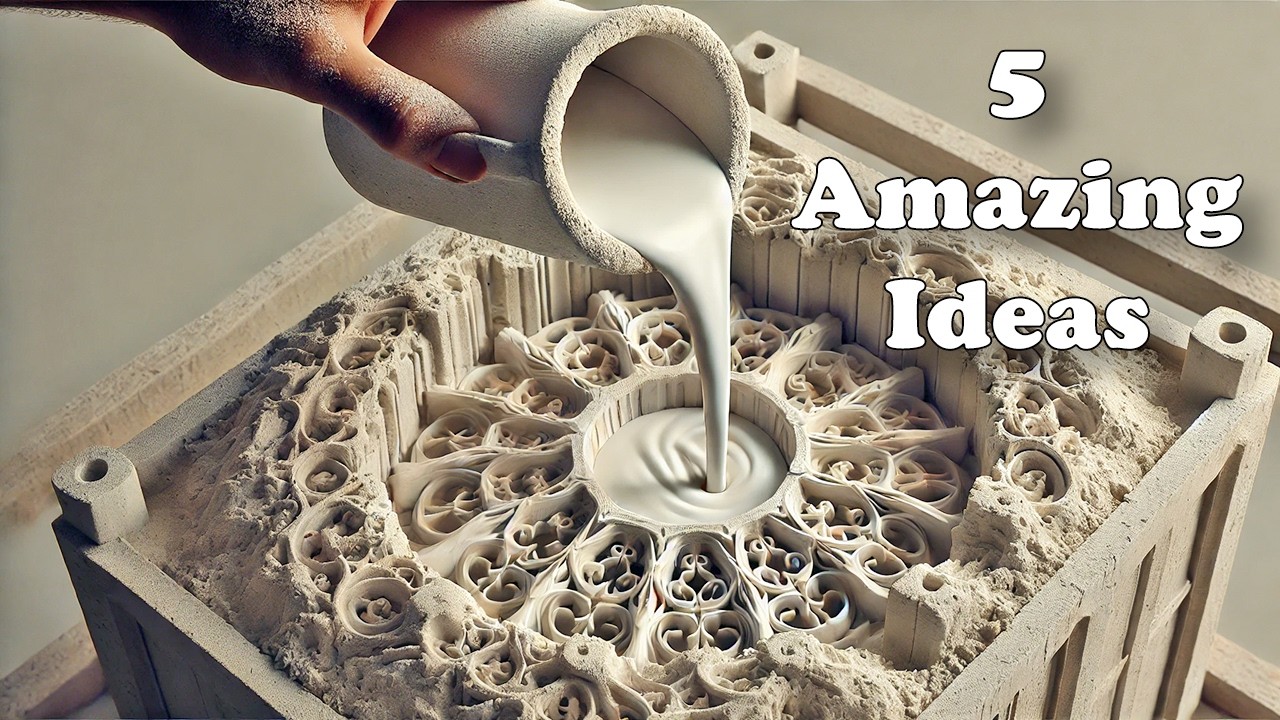 No silicone needed: Amazing plaster casting techniques