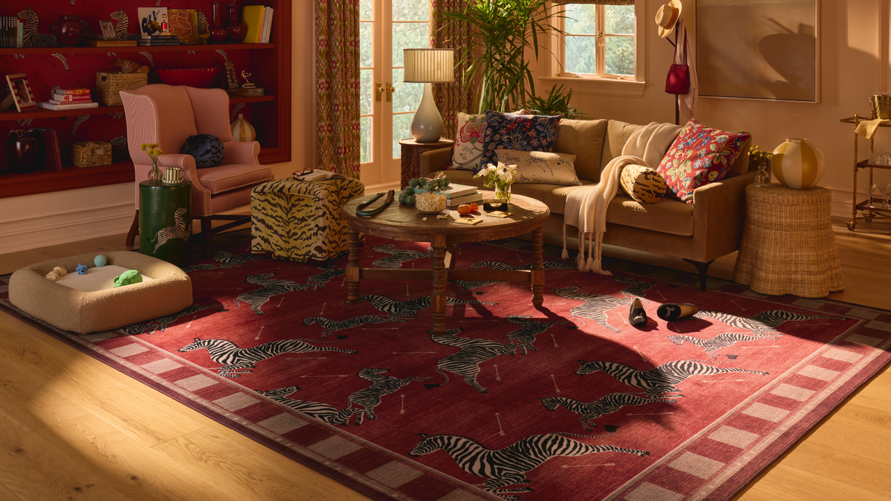 Scalamandré's iconic prints are now available in rug form at Ruggable