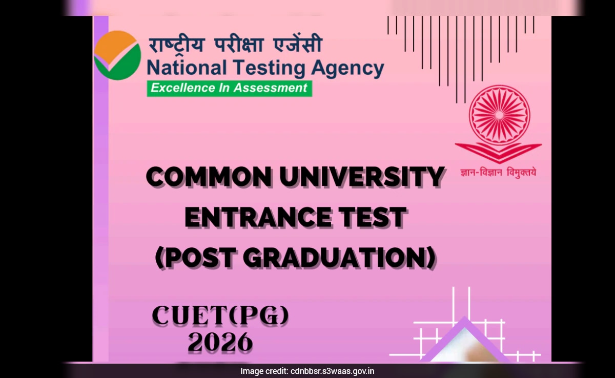 CUET PG 2026: Application deadline extended; correction window opens on ...