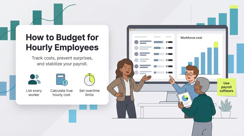 How to plan for hourly employees in your budget