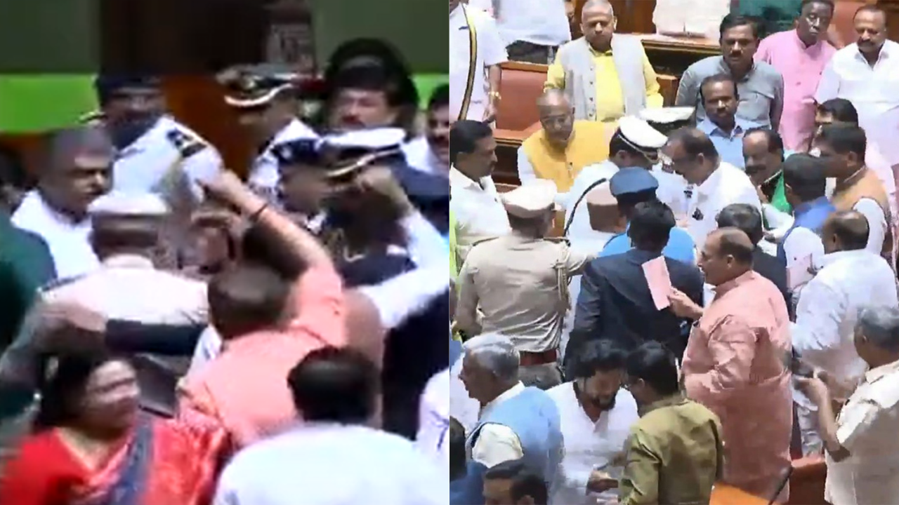 Karnataka assembly showdown: Governor declines to deliver speech ...