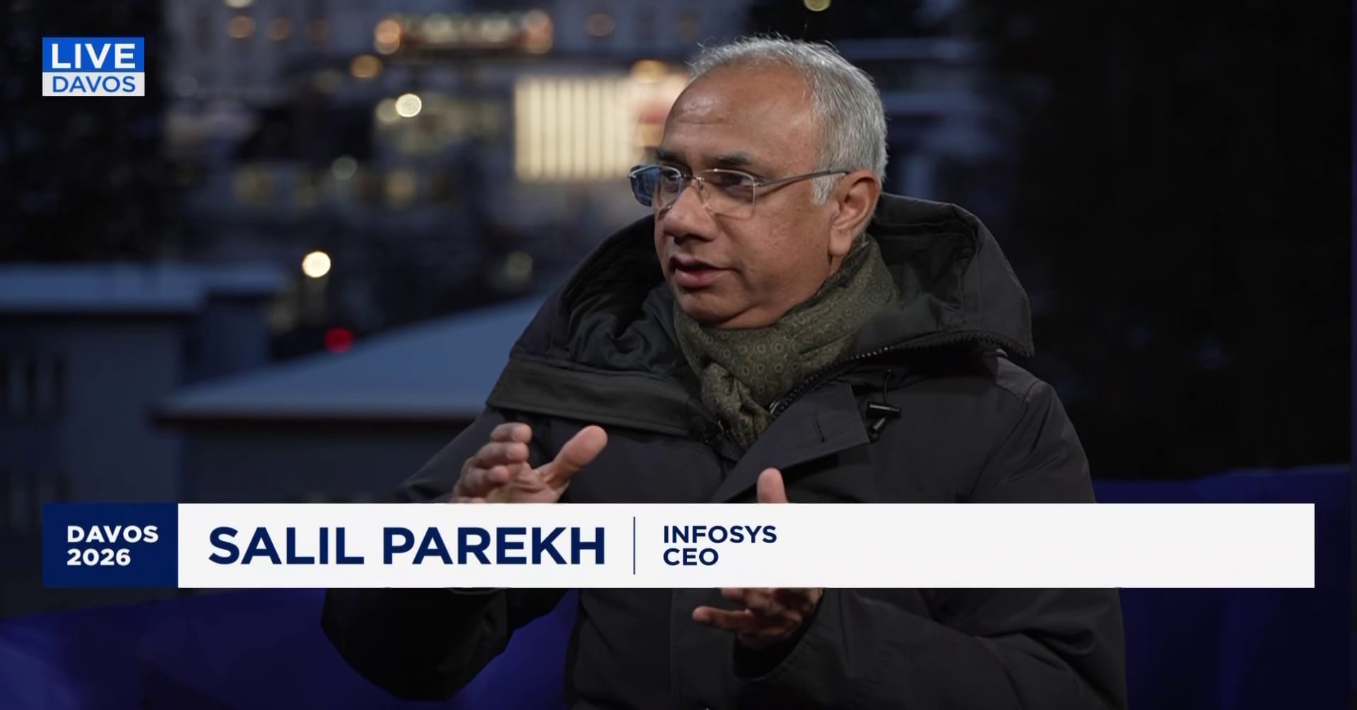 Infosys CEO: Financial services one of the key AI growth drivers