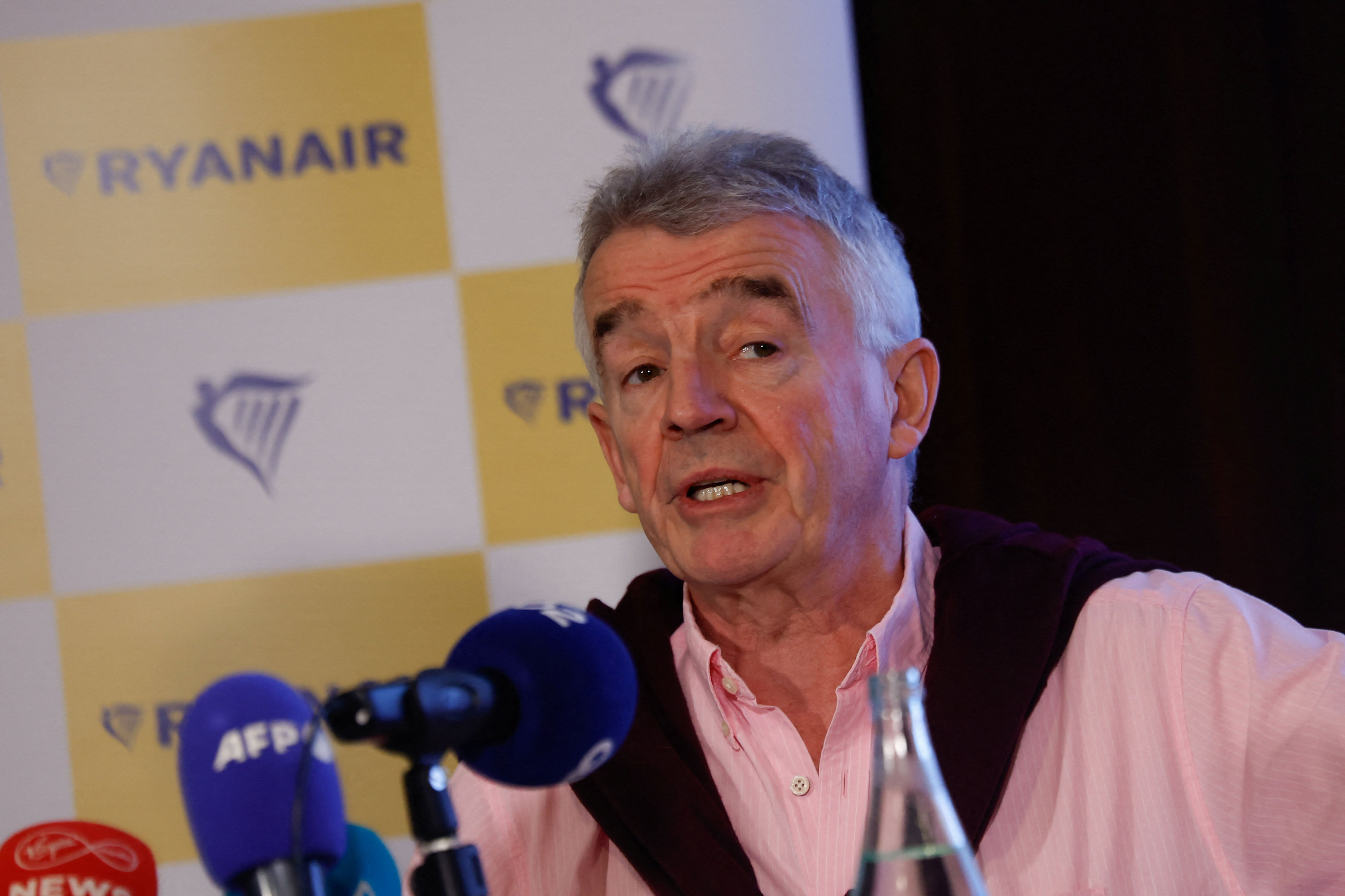 Ryanair’s O’Leary shrugs off Musk insults after rejecting Starlink