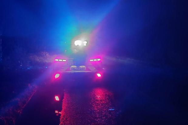 Police issue warning after 'crater' damages four vehicles
