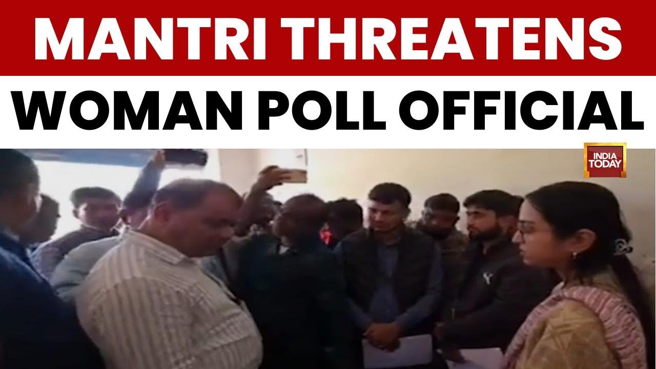 Akhruzzaman threatens woman poll official in West Bengal over voter ...