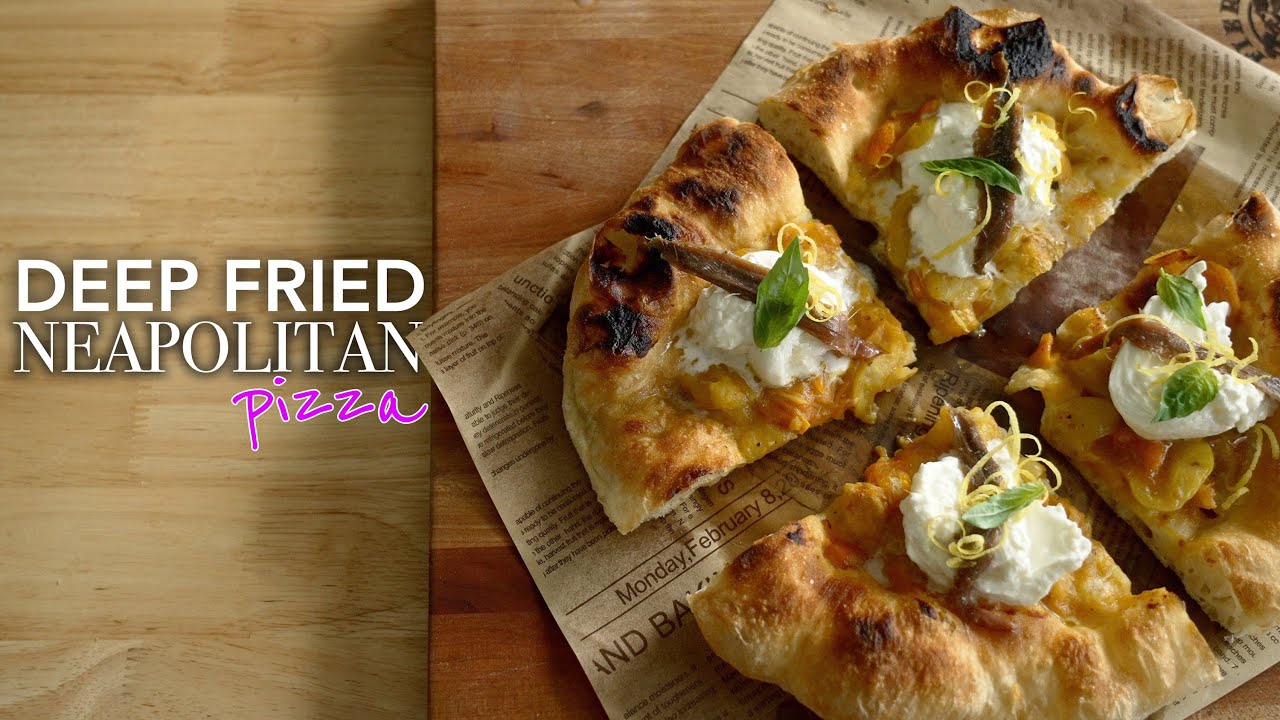Neapolitan pizza recipe | Crispy deep-fried Italian pizza