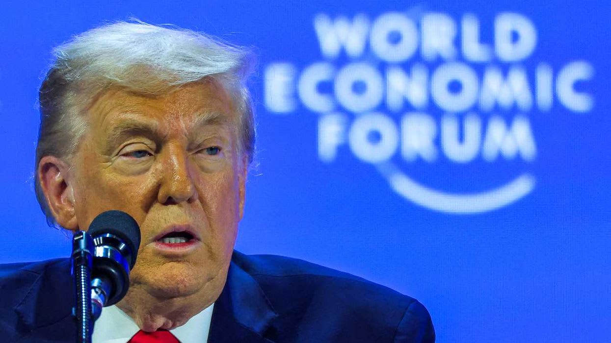 Jimmy Kimmel breaks down Trump's offensive Davos appearance