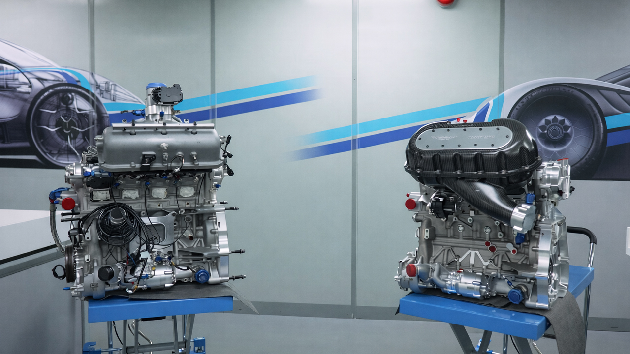 This tiny F1 engine revs to 20,000 RPM