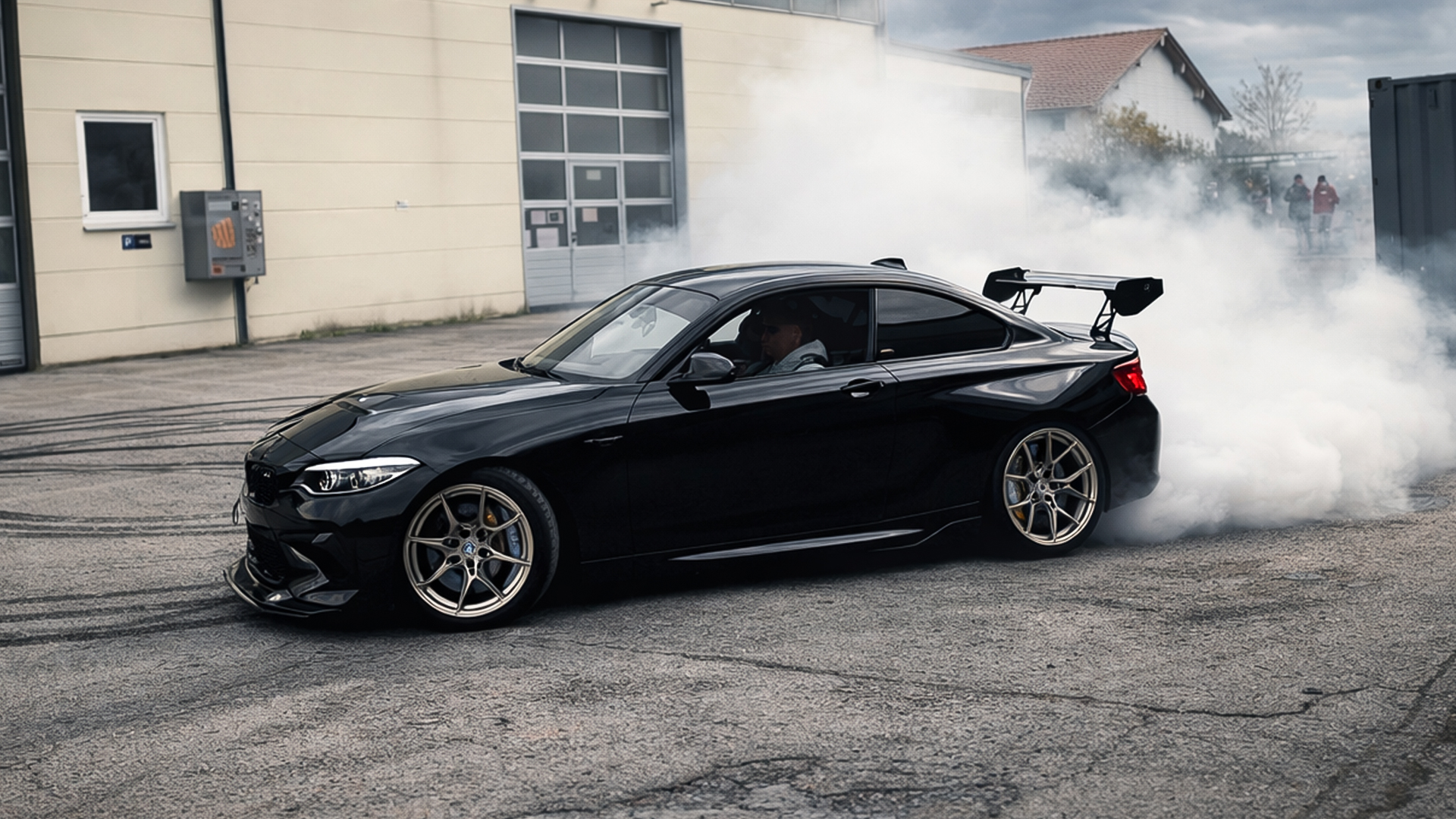 Donuts bringen BMW bis an die Grenze