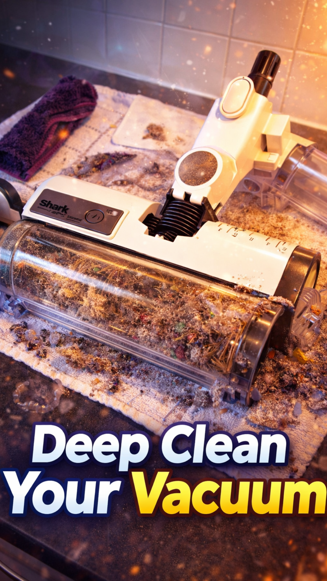 Cleaning my vacuum for better performance