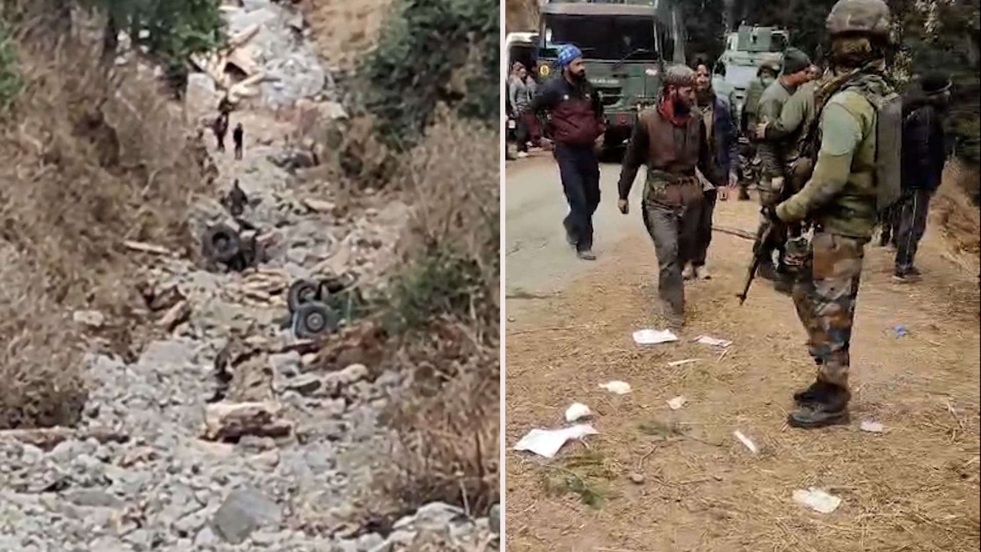 10 army personnel killed, 10 injured as vehicle falls into gorge in J&K ...