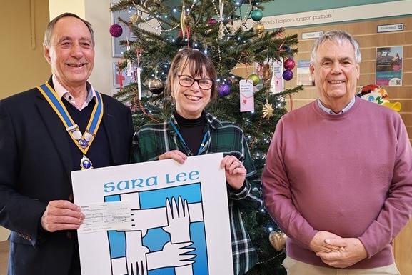 Bexhill Rotary donates £4,500 to local cancer relief charities