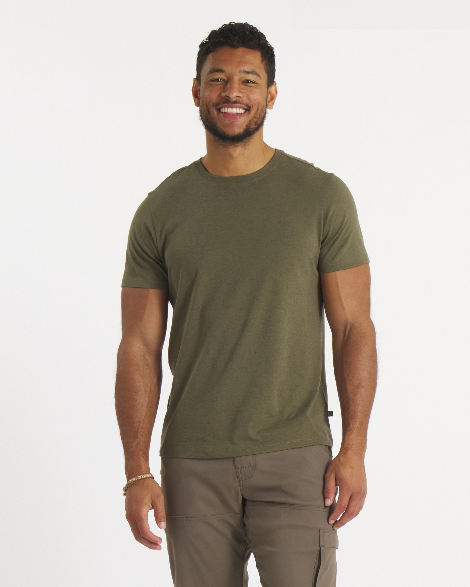 Alpacas power the performance behind this essential T-shirt