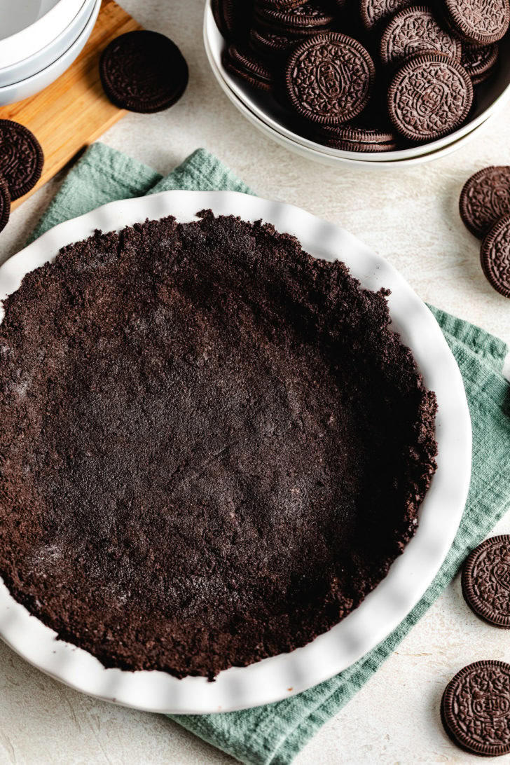 Oreo pie crust