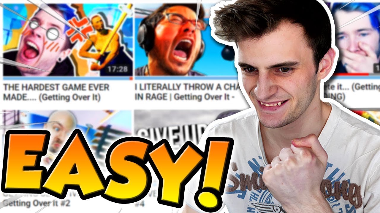 Beating Getting Over It on my first ever attempt