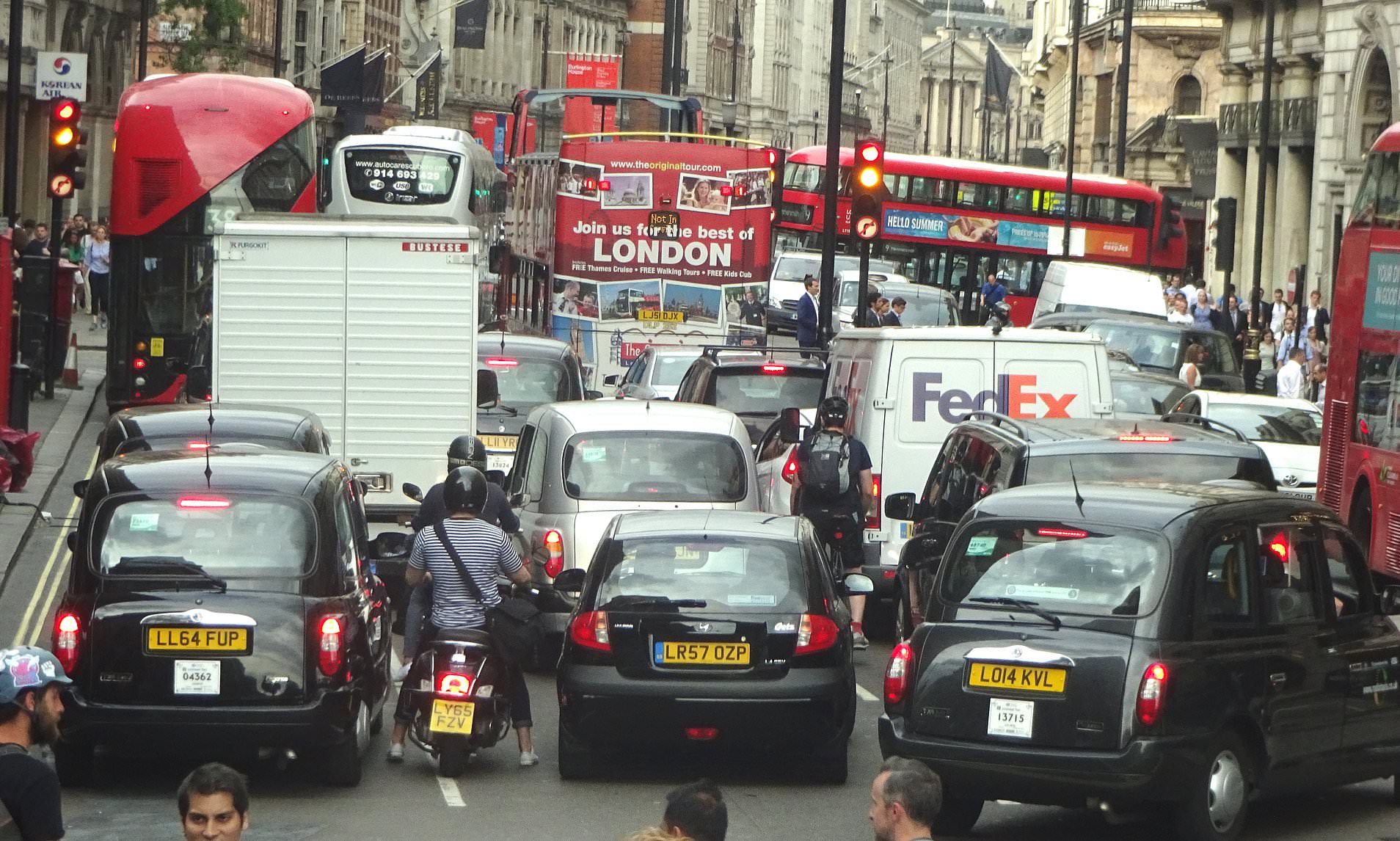 London named as world's worst major city for traffic - with average ...
