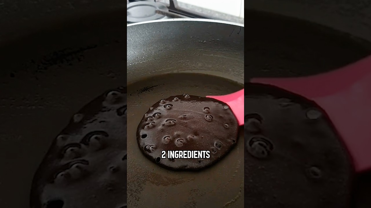 Turning Oreos into pancakes with two ingredients only