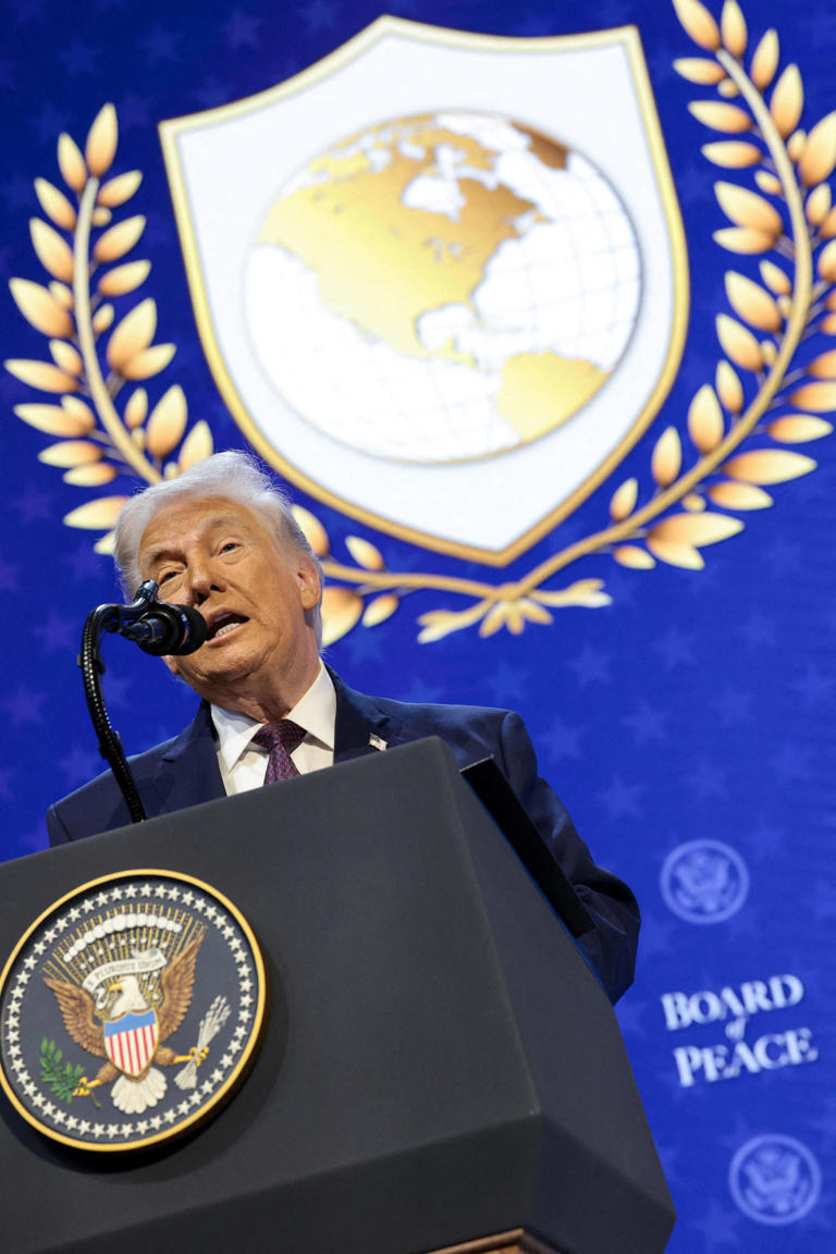 Trump says Ukraine deal 'coming soon' during Board of Peace ceremony