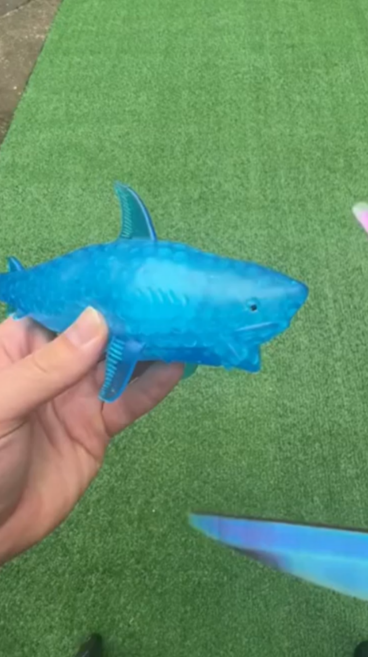 A great white shark took over my garden