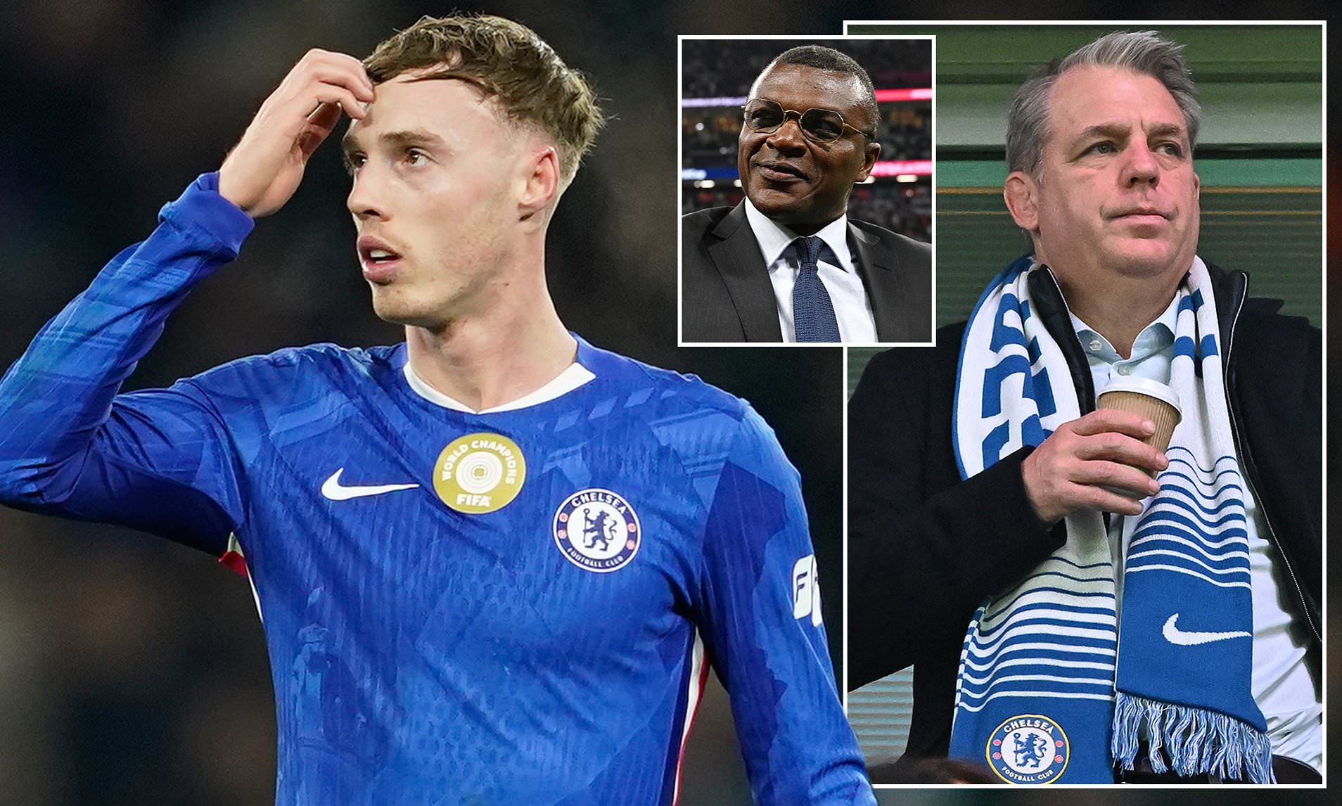 Club legend Marcel Desailly fears the worst over future of key man Cole ...