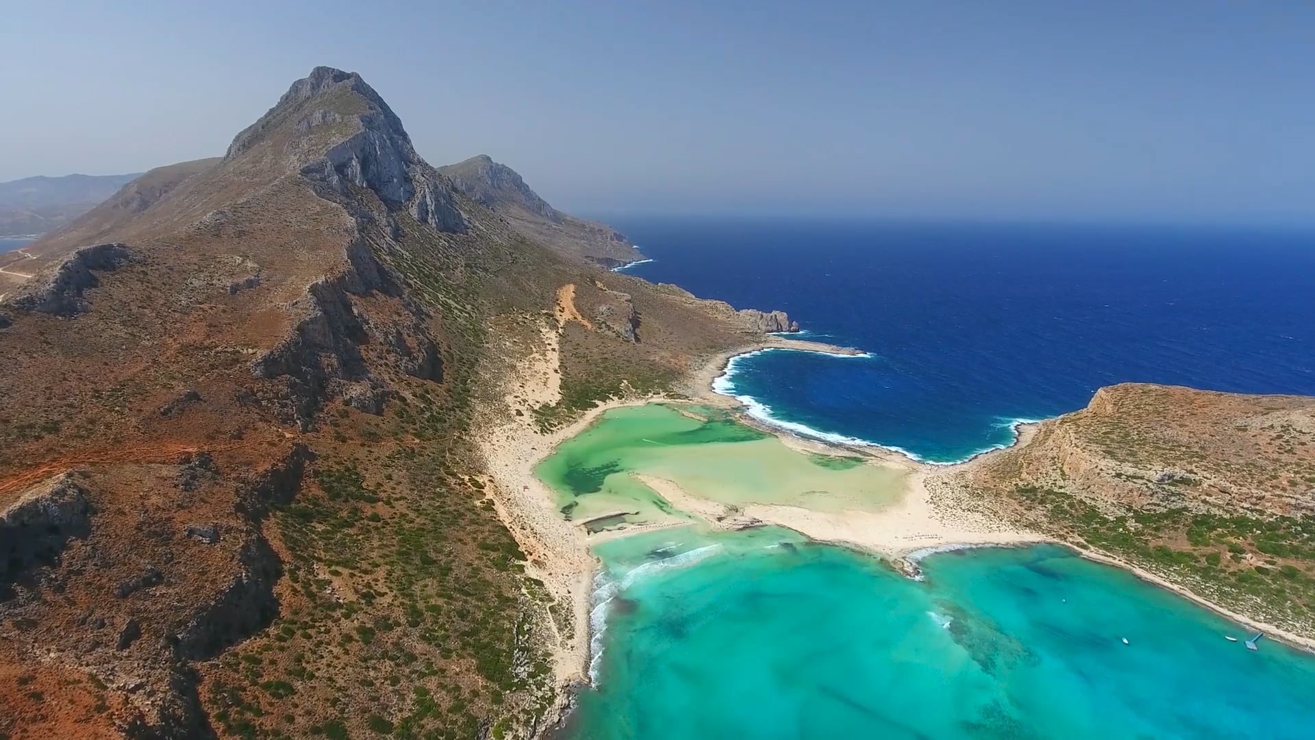 Crete revealed by drone: Stunning scenery of Greek island majesty