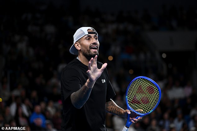 Nick Kyrgios smashes his racket and hits out at rowdy fans during ...