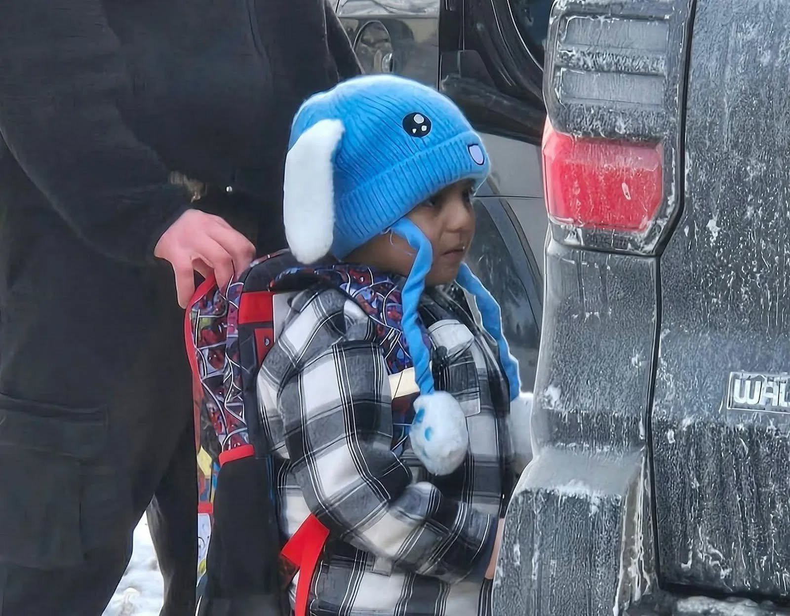 New footage emerges of boy, 5, being detained by ICE