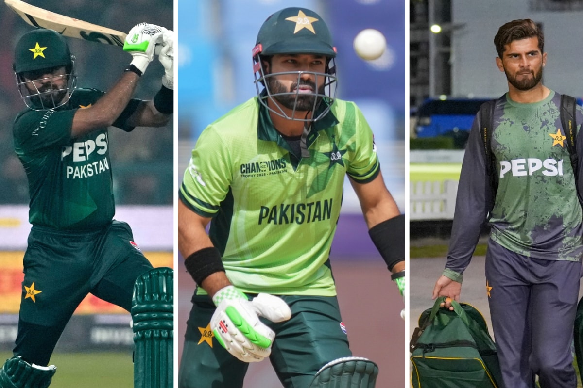 Pakistan's Babar Azam, Mohammad Rizwan & Shaheen Shah Afridi lose ...