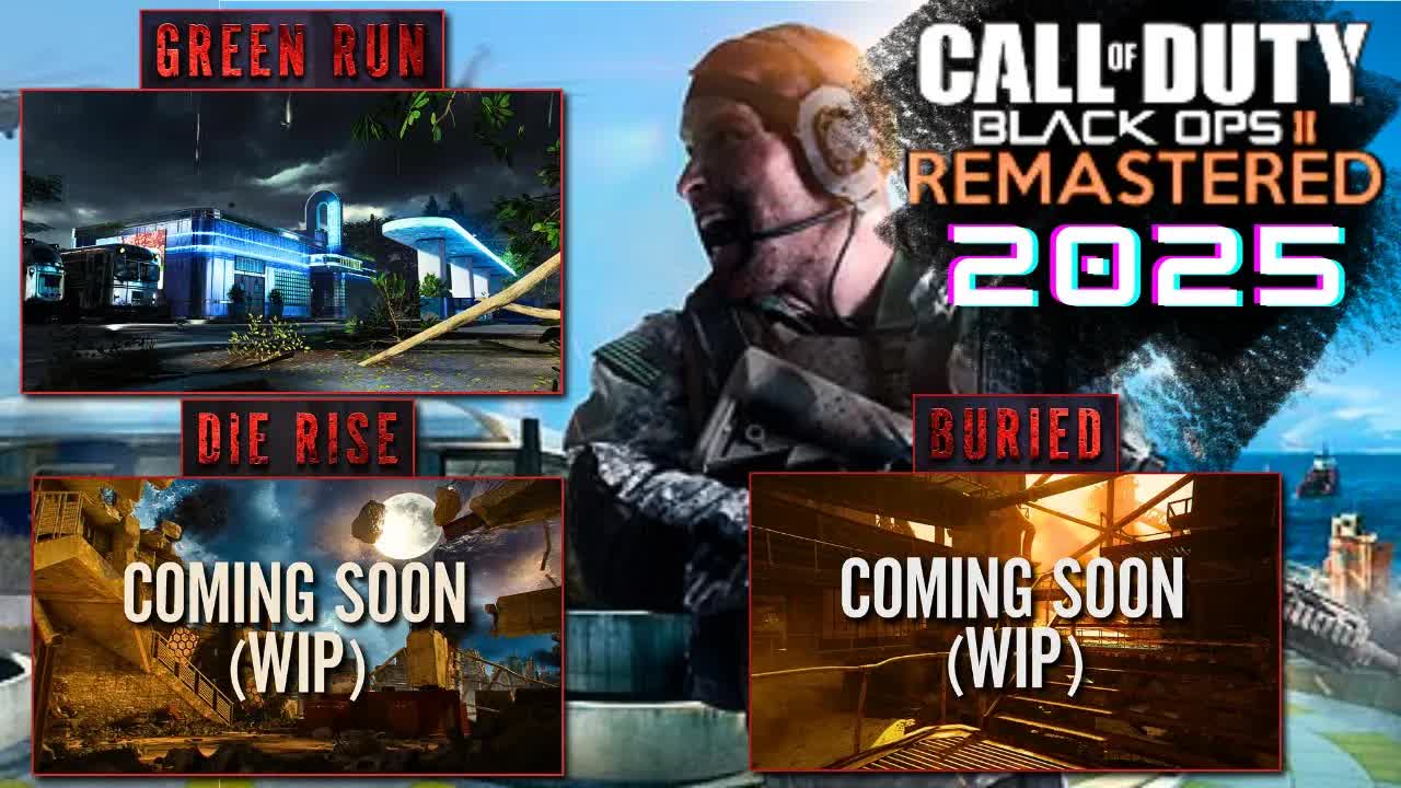 Black Ops 6 & BO7 2025 with BO2 remaster + Zombies Chronicles 2 finally ...