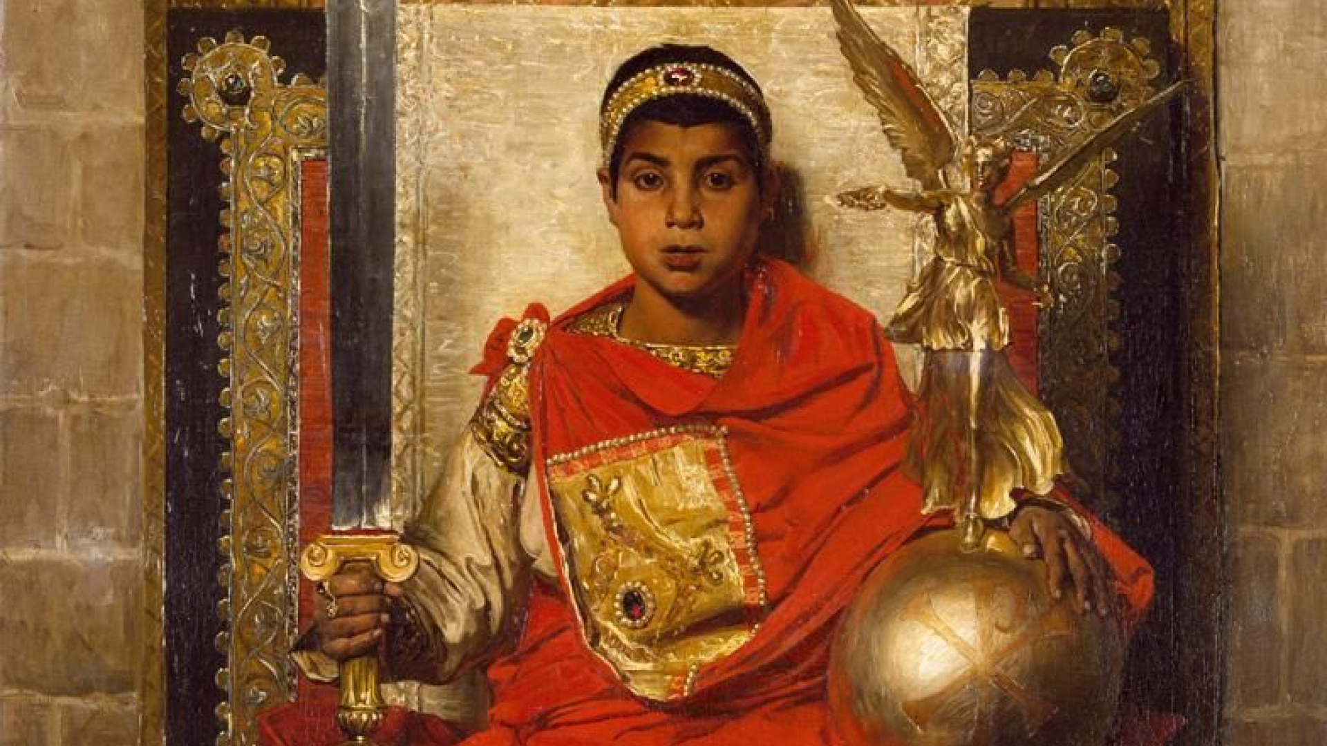 The final collapse of Roman Britain, barbarian invasions, imperial ...