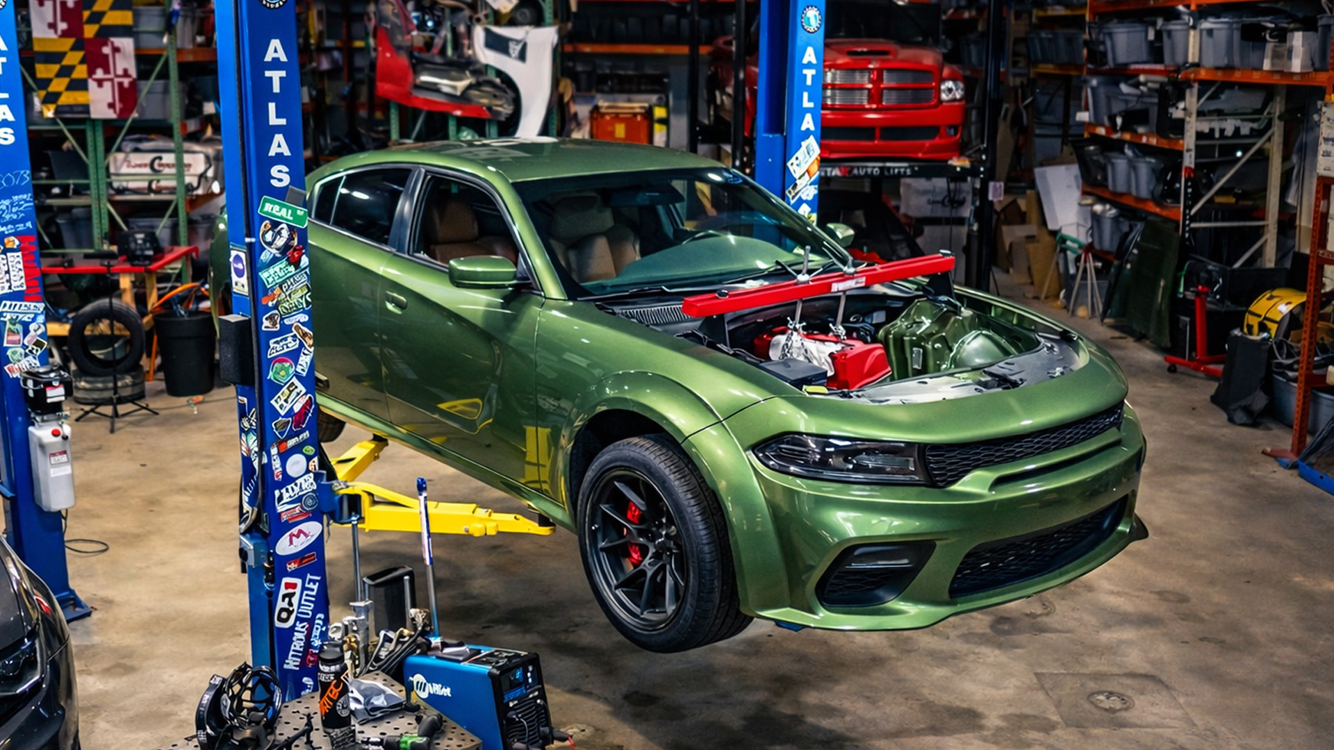 Can a small engine power this muscle car?