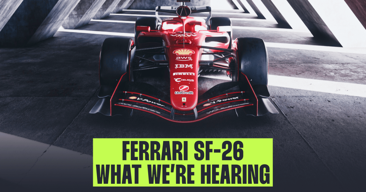 Ferrari SF-26: What we’re hearing about Ferrari’s F1 2026 car