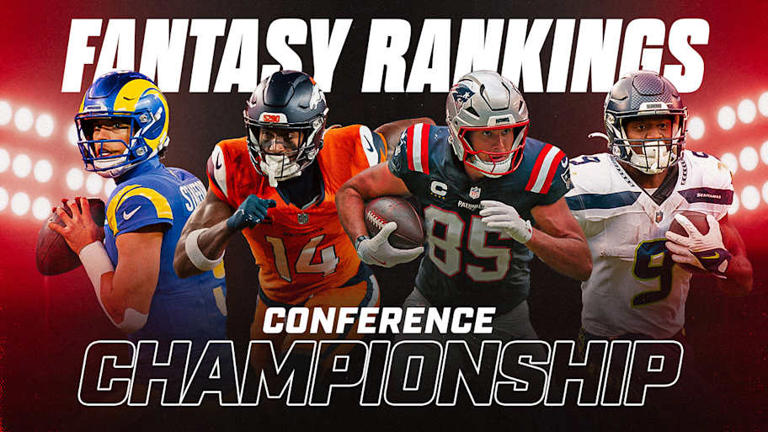 Conference round fantasy football rankings for every position in PPR ...