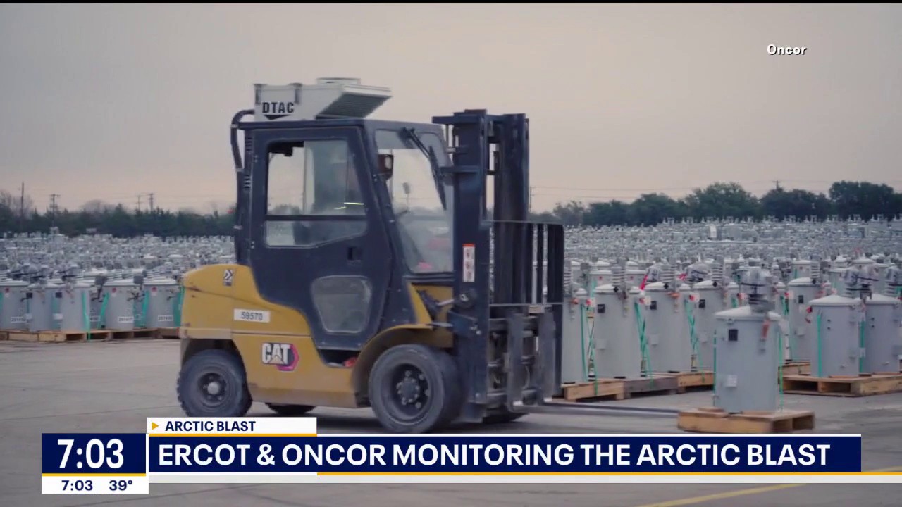 Winter storm Texas: ERCOT and ONCOR preparing for ice