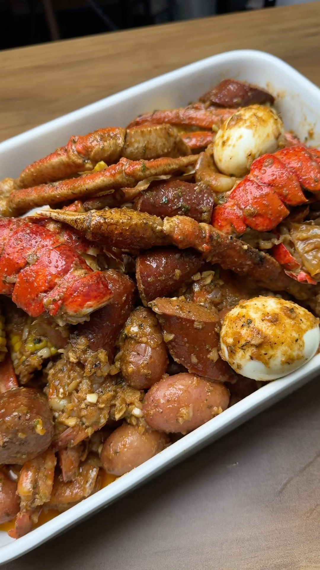 Homemade seafood boil recipe
